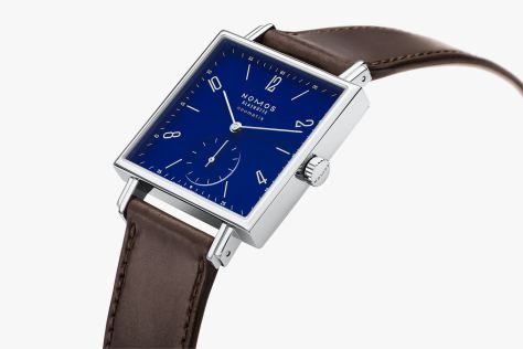 The Limited Edition: NOMOS Glashütte TETRA NEOMATIK BLUE | EZ MALAYSIA.NEWS